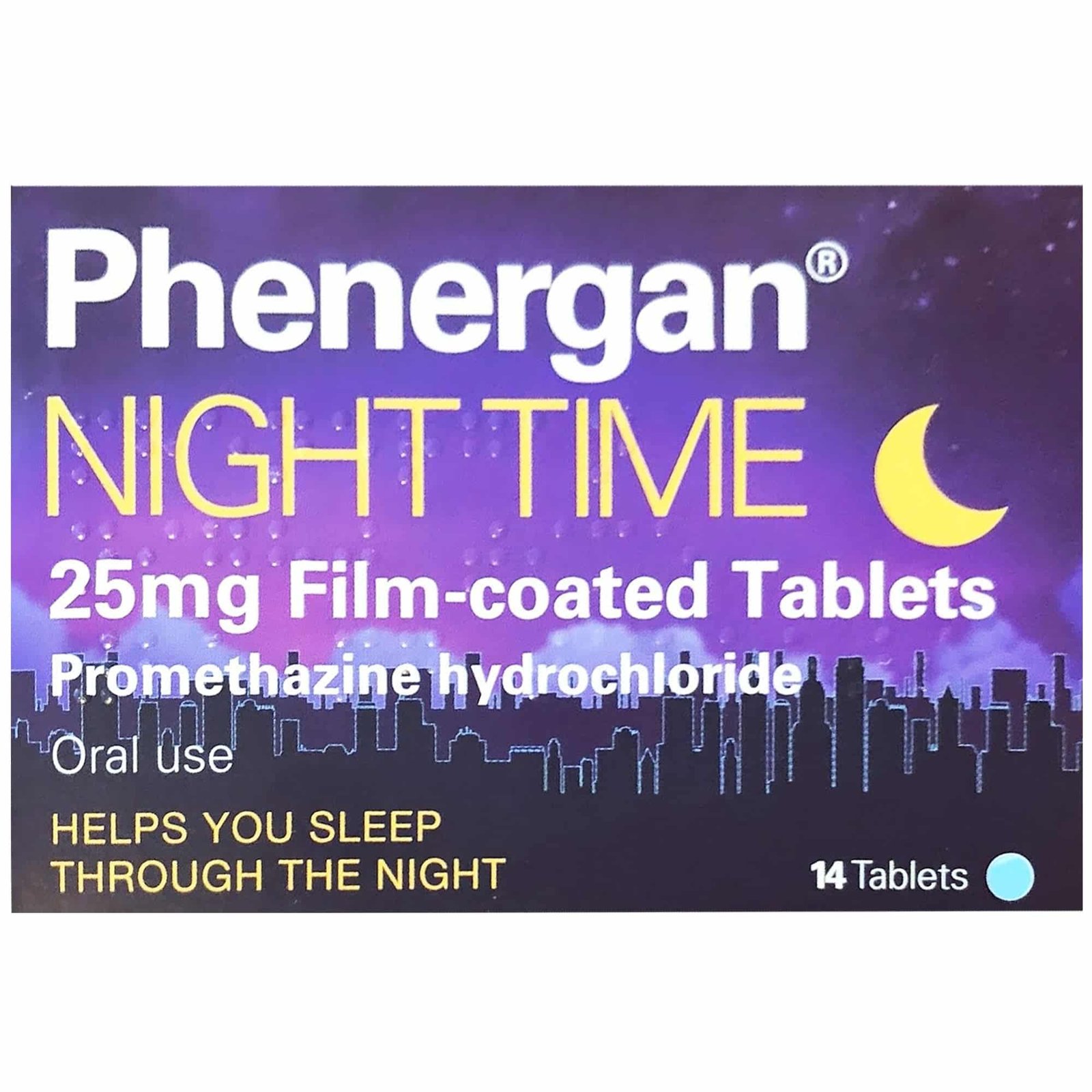 Phenergan Night Time Tablets 25mg – 14
